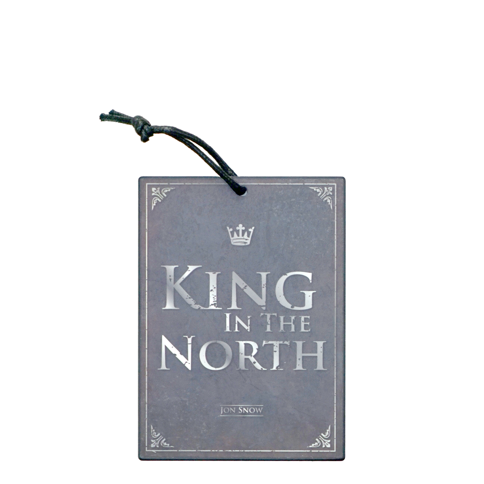 House Stark - King in the North - Mini Metal Sign – Game of Thrones ...