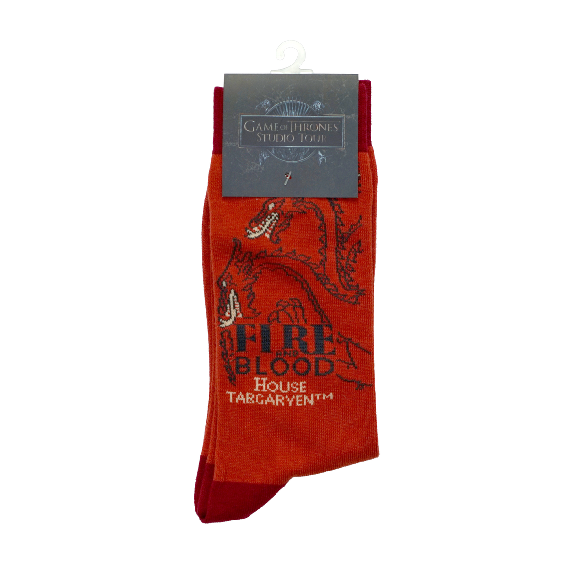 House Targaryen - Fire and Blood Socks – Game of Thrones Studio Tour