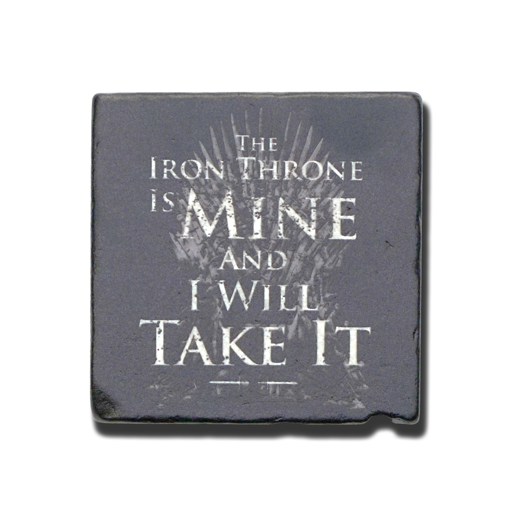 Iron Throne - Stone Coaster - Quote – Game of Thrones Studio Tour
