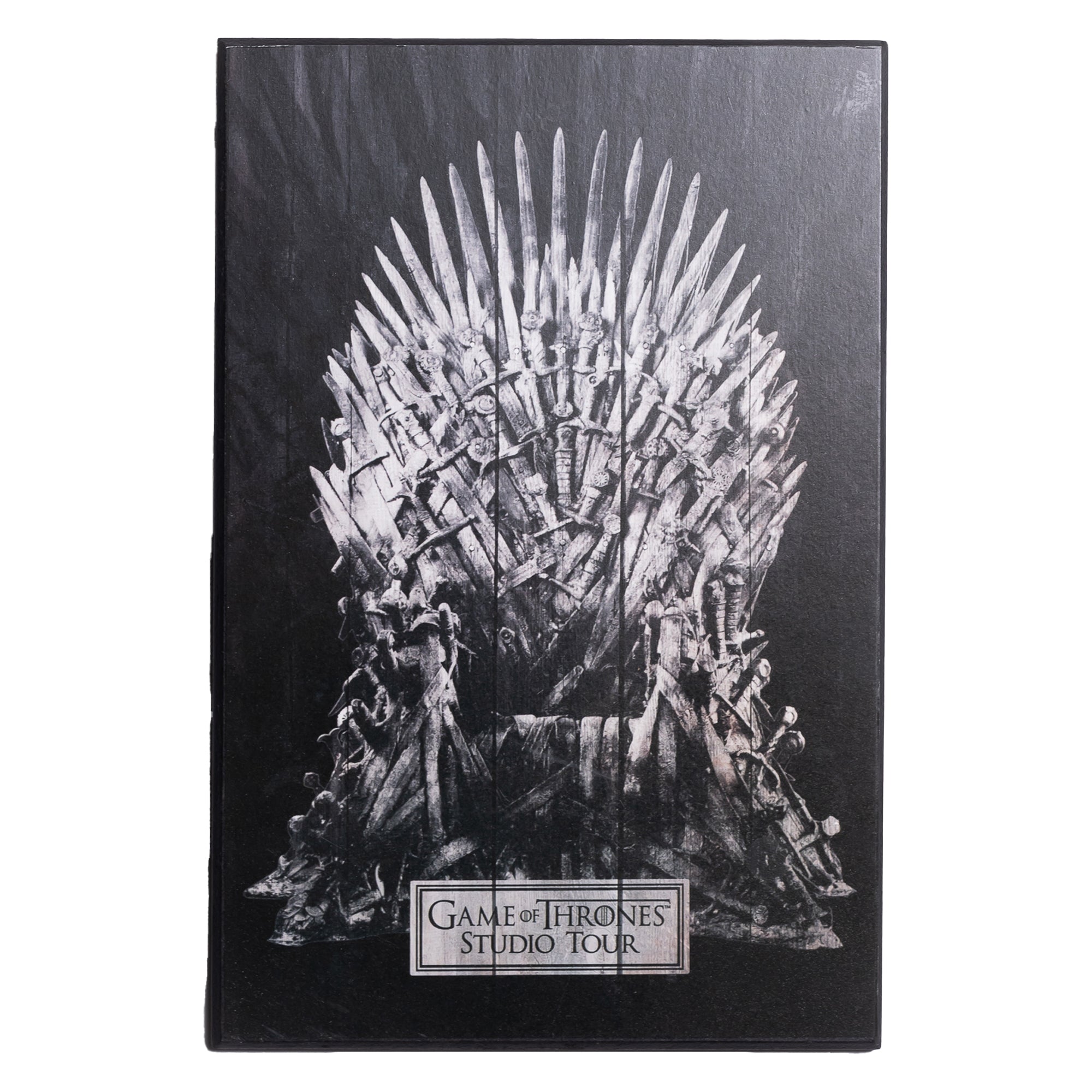 Iron Throne - Wooden Plaque – Game of Thrones Studio Tour