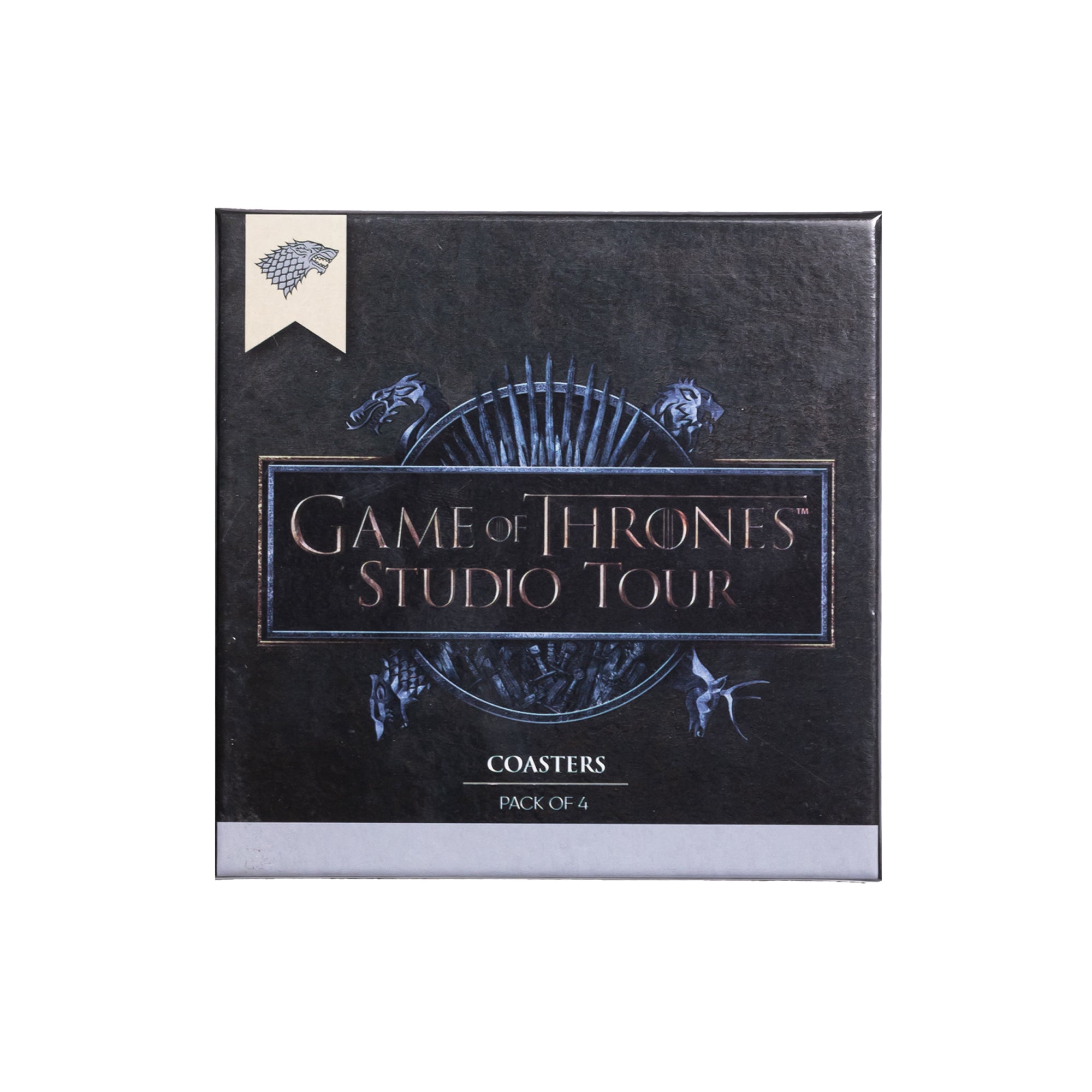 House Stark - Coaster Set – Game of Thrones Studio Tour