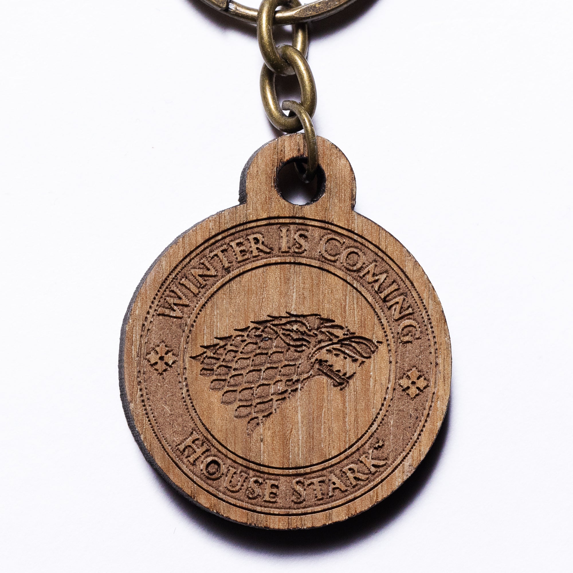 House Stark - Wooden Keyring – Game of Thrones Studio Tour